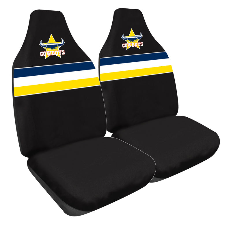 NRL Seat Covers North Queensland Cowboys One Pair PPNRLCOW6/2 ...