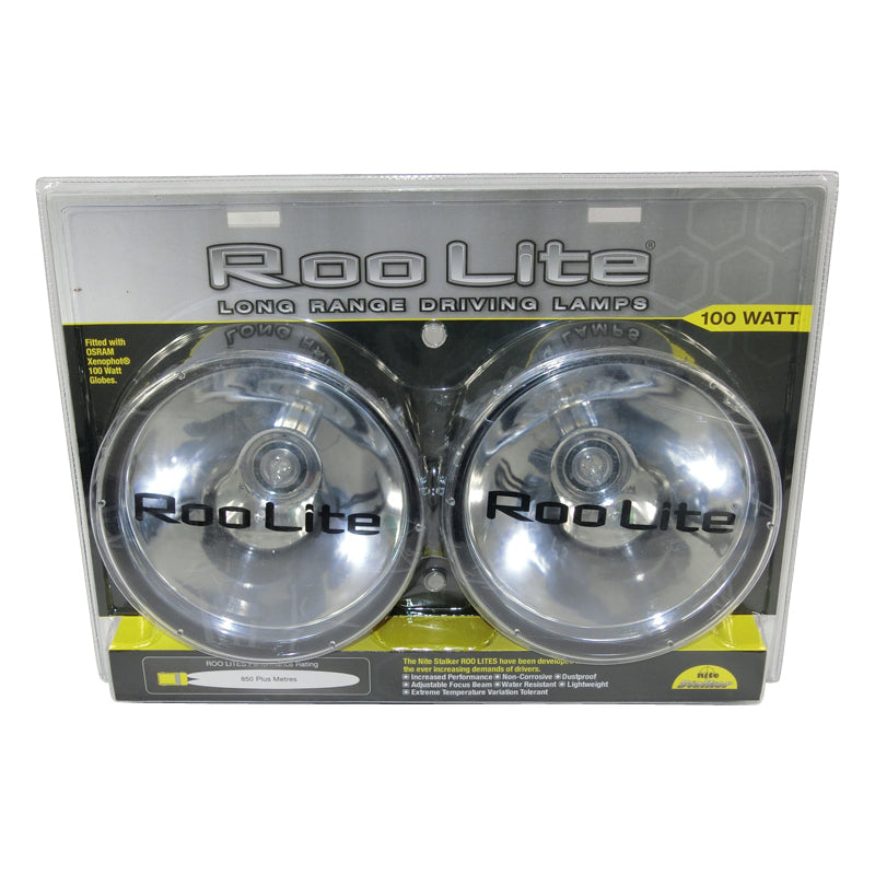 Roo Lite 220XP 4WD Driving Lights Fog Lights 850 Metres+ Wiring Harnes ...