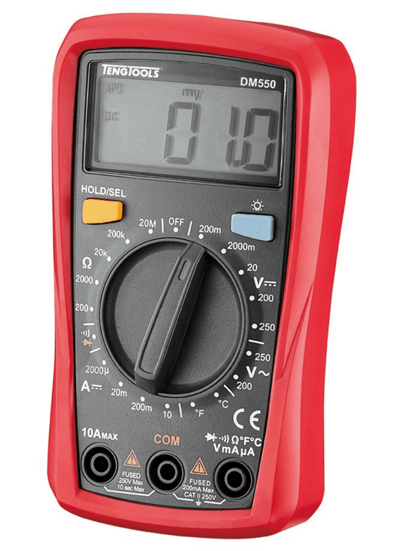 Teng Tools Digital Multimeter DM550 – Motoquipe New Zealand