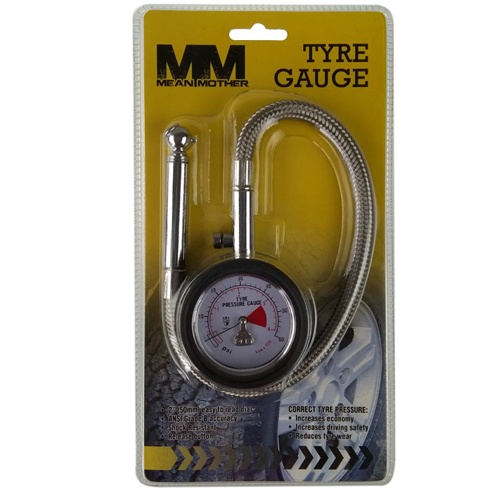 Mean Mother Pressure Gauge 2 Inch With Extension Hose MMTGE2 ...