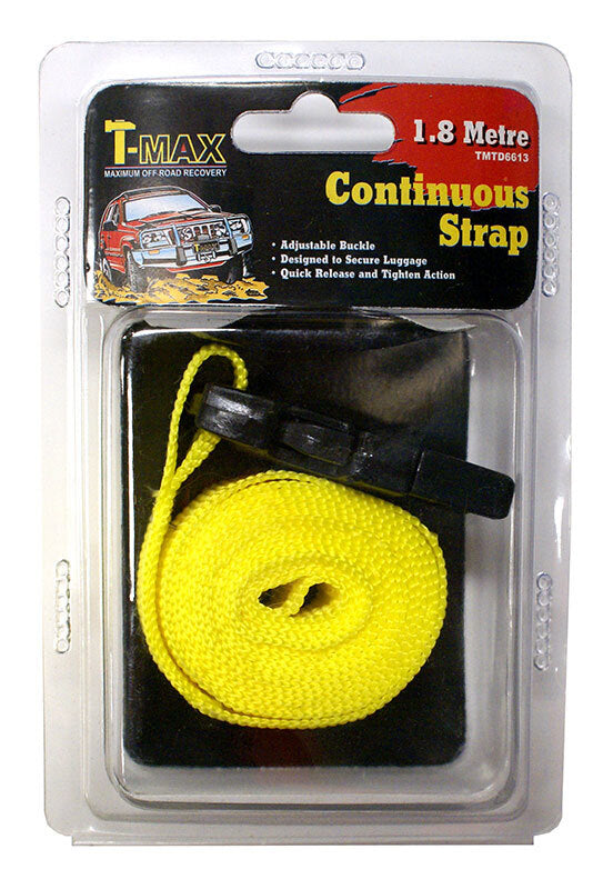 T-Max Continuous Strap Adjustable Buckle & Quick Release 1.8m ATMTD661 ...