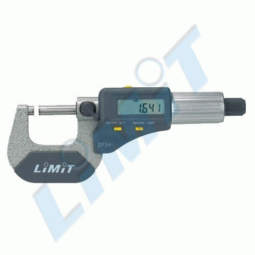 LiMiT - Digital Micrometer 0-25mm – Motoquipe New Zealand