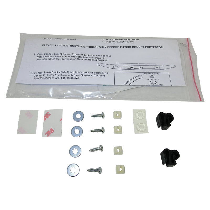 Protective Plastics Bonnet Protector Fitting Kit – Motoquipe New Zealand