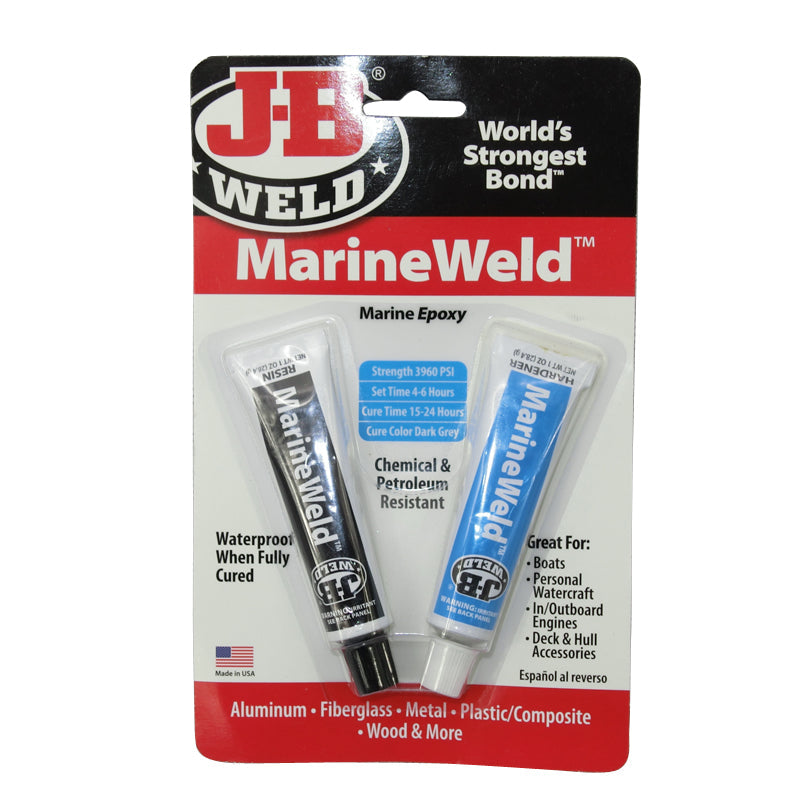 Jb J-B Weld Water Weld Marine Boat Bath Shower Repair Bond Glue Epoxy ...